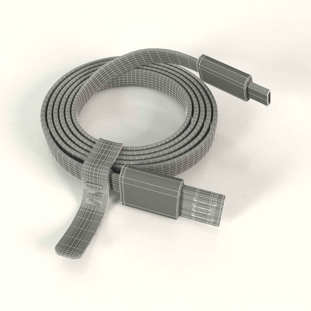 3d Model Usb Type-c