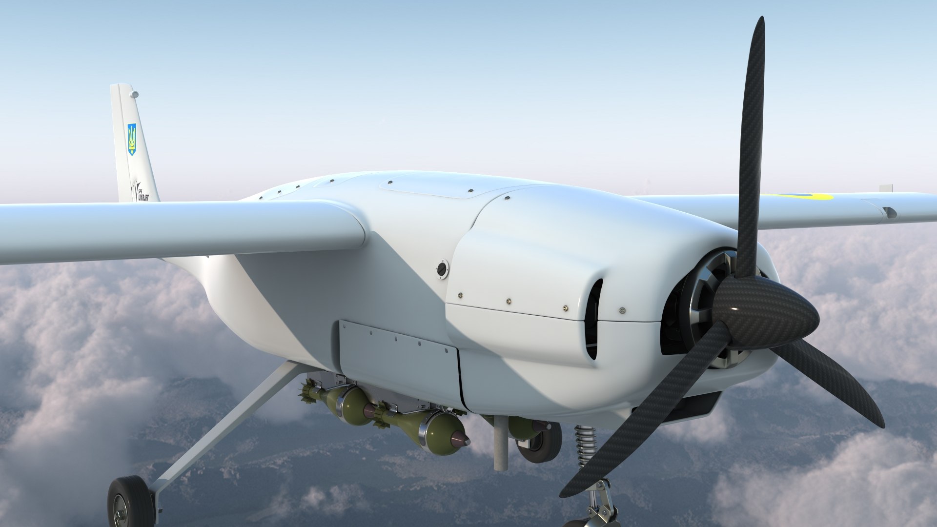 UKRJET UJ22 Airborne Drone 3D - TurboSquid 1942296