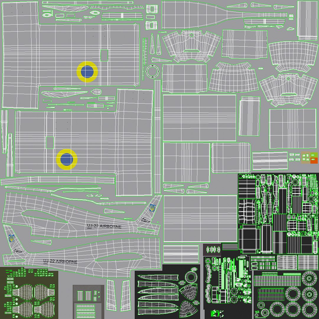 UKRJET UJ22 Airborne Drone 3D - TurboSquid 1942296