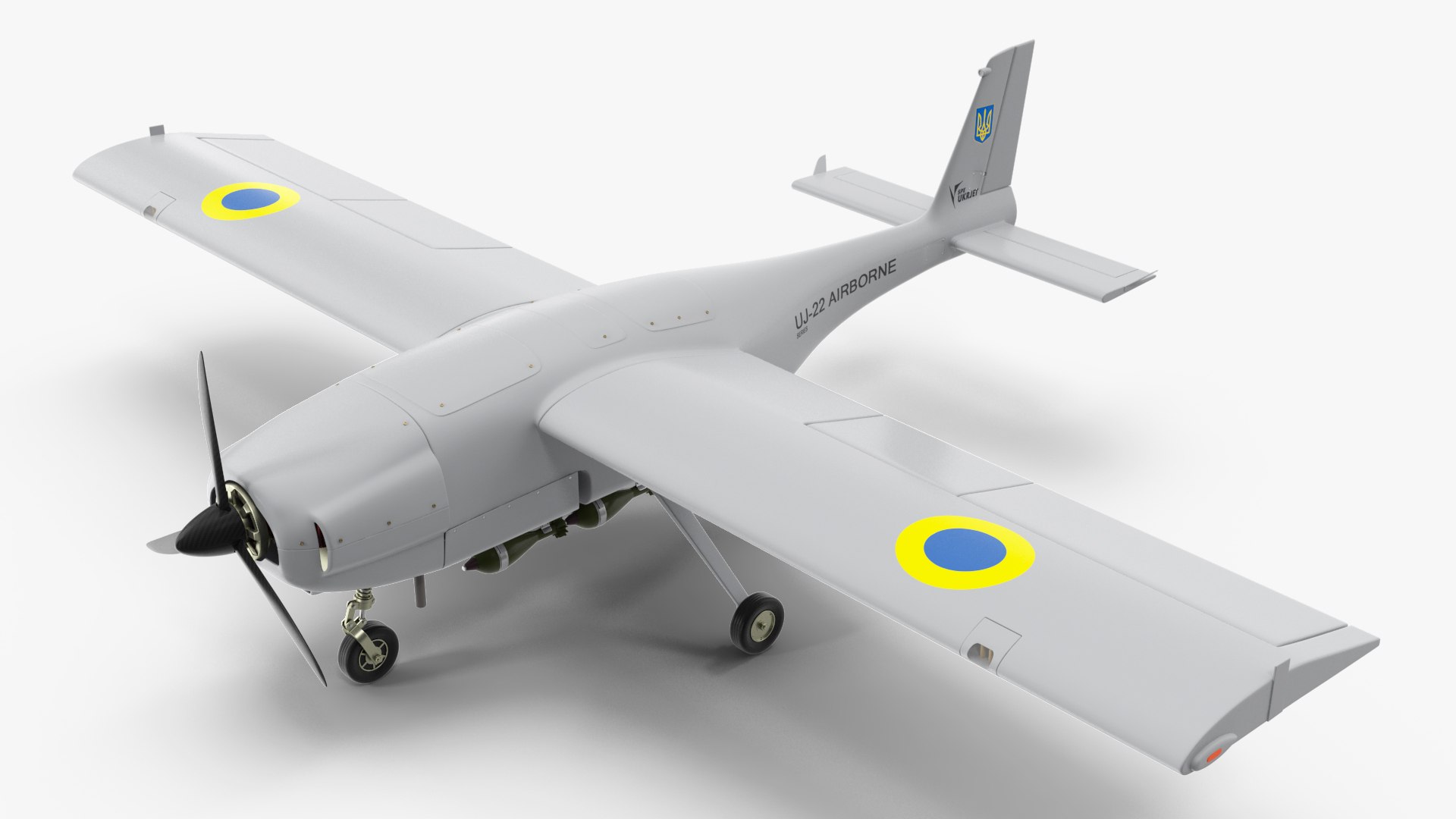 UKRJET UJ22 Airborne Drone 3D - TurboSquid 1942296