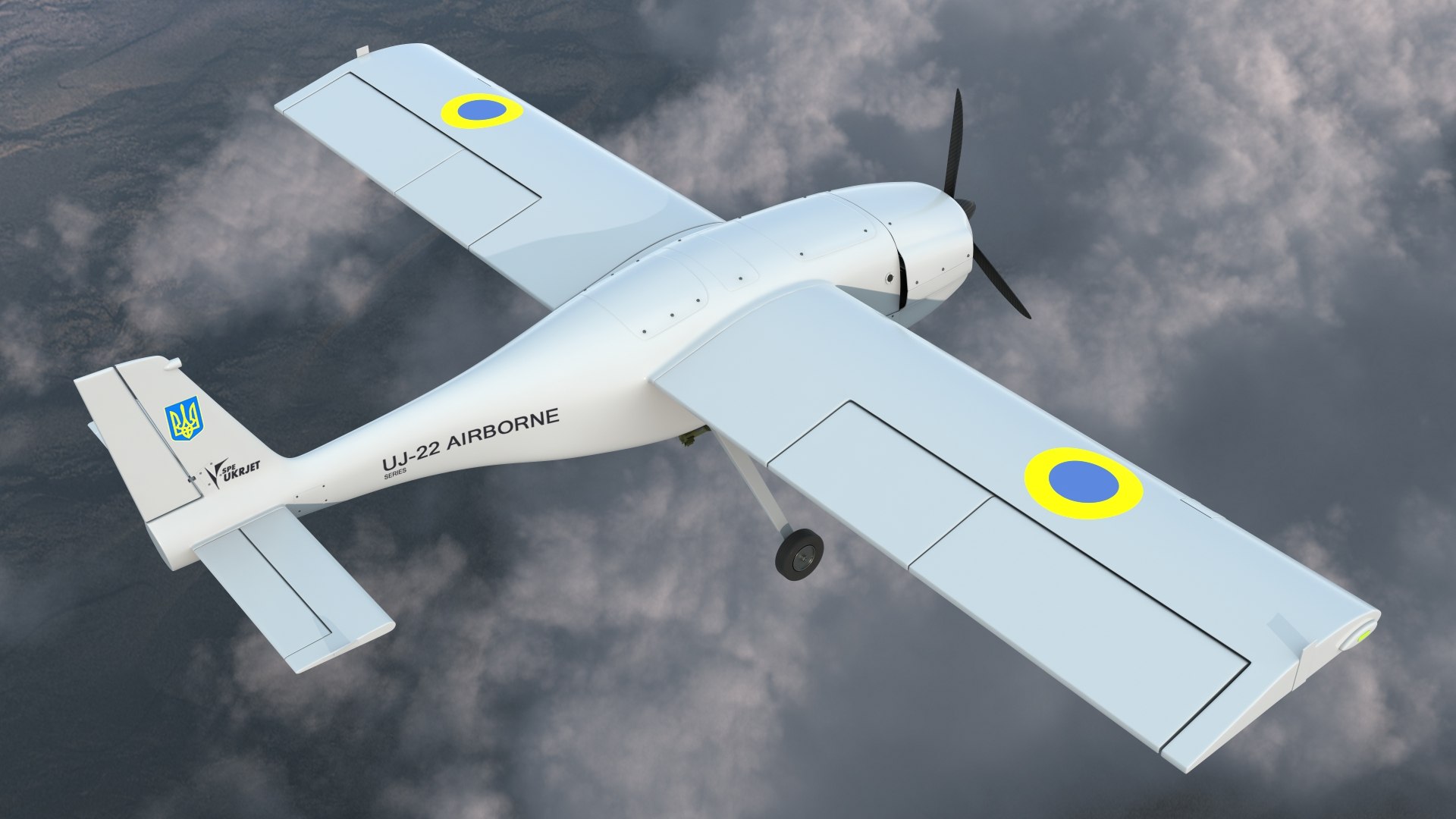 UKRJET UJ22 Airborne Drone 3D - TurboSquid 1942296