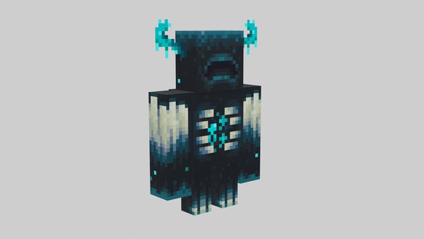 Minecraft Warden 3D 모델 - TurboSquid 2050774
