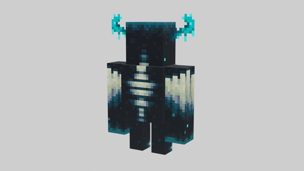 Minecraft Warden 3D 모델 - TurboSquid 2050774