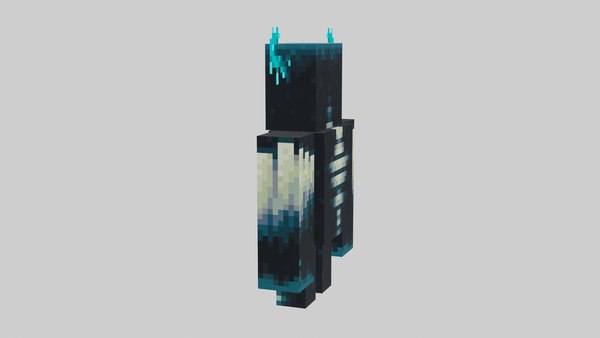 Minecraft Warden 3D 모델 - TurboSquid 2050774