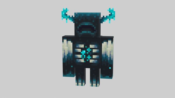 Minecraft Warden 3D 모델 - TurboSquid 2050774