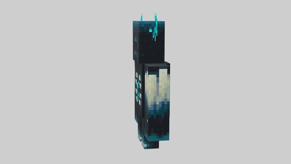Minecraft Warden 3D 모델 - TurboSquid 2050774