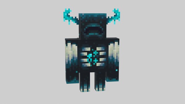 Minecraft Warden Modelo 3D - TurboSquid 2050774