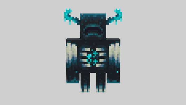 Minecraft Warden Modelo 3D - TurboSquid 2050774