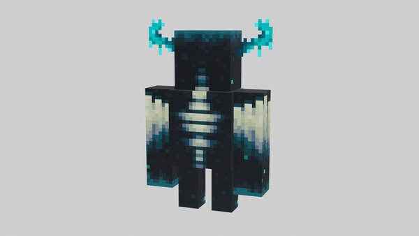 Minecraft Warden 3D 모델 - TurboSquid 2050774