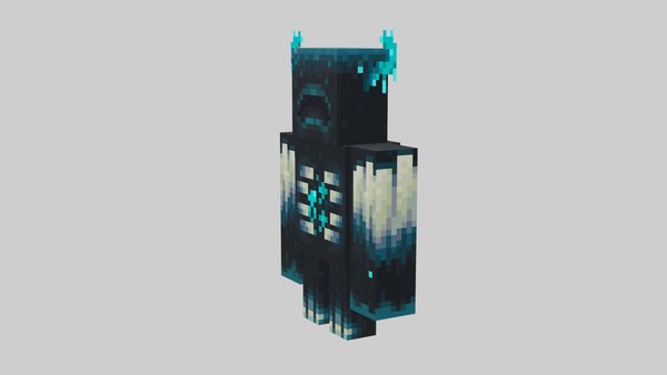 Minecraft Warden 3D 모델 - TurboSquid 2050774