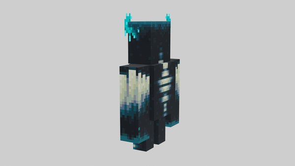 Minecraft Warden 3D 모델 - TurboSquid 2050774