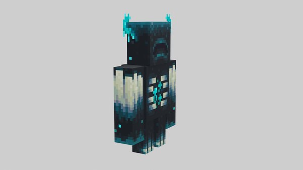 Minecraft Warden 3D 모델 - TurboSquid 2050774