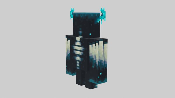 Minecraft Warden 3D 모델 - TurboSquid 2050774