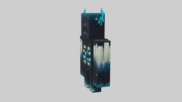 Minecraft Warden 3D 모델 - TurboSquid 2050774