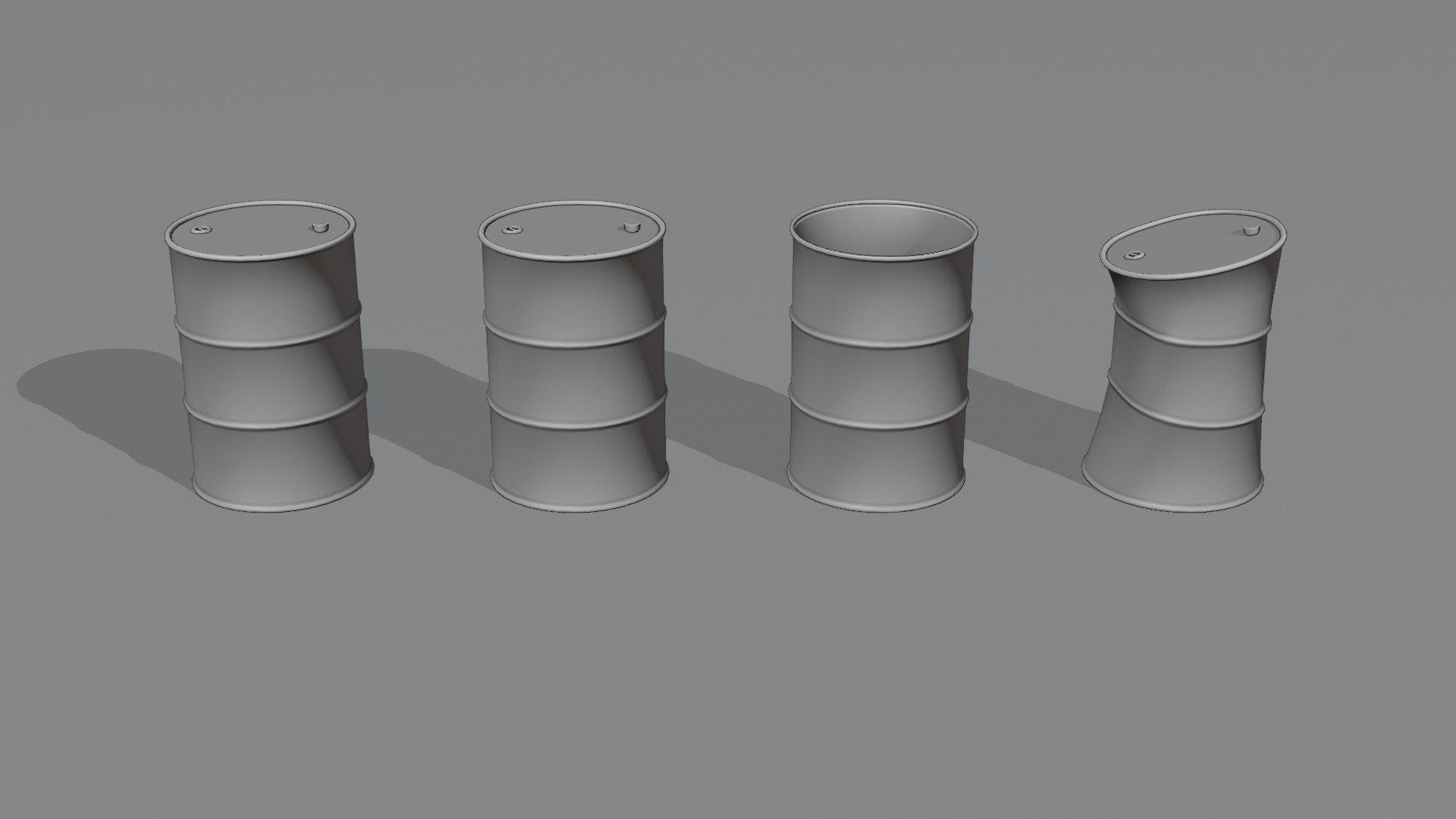 Metal Barrel And Rusty Blender Model 3D Model - TurboSquid 1969850