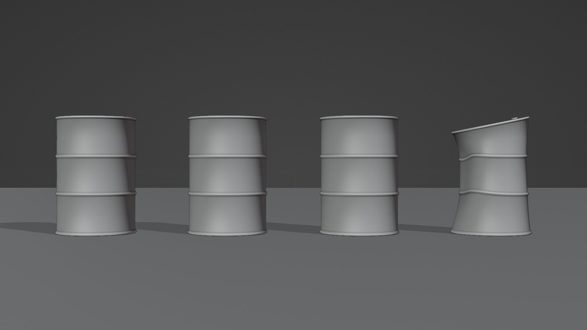 Metal Barrel and Rusty blender model 3D model - TurboSquid 1969850