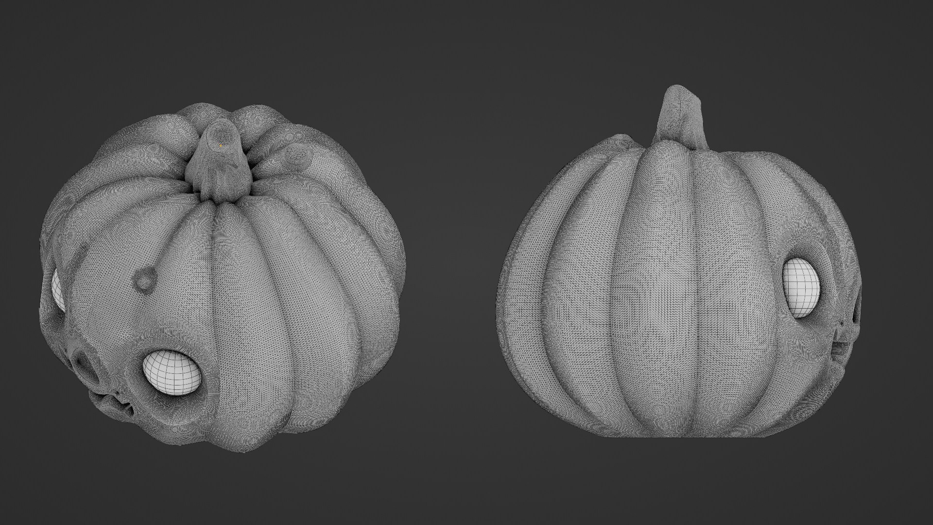 3D Baby pumpkin model - TurboSquid 2142907
