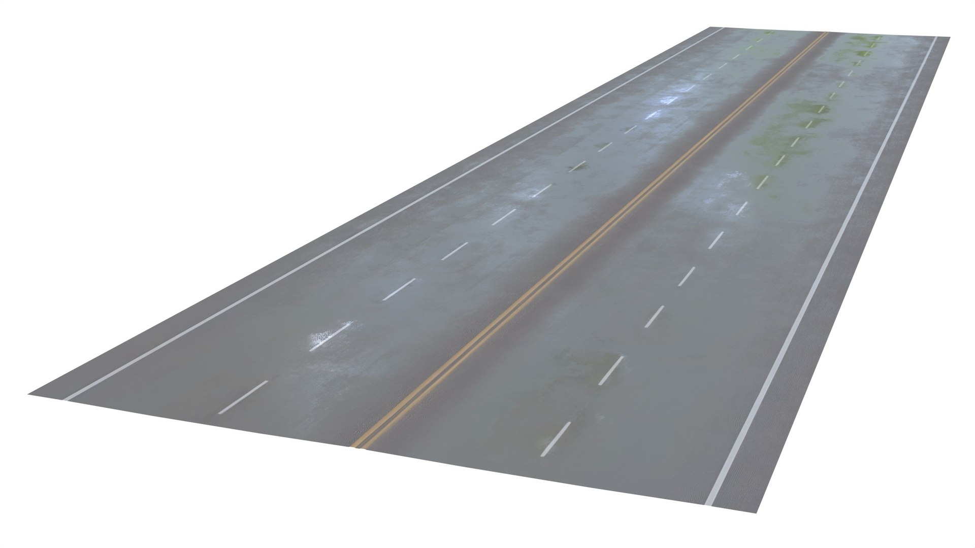 Road Asphalt 3D - TurboSquid 2201105