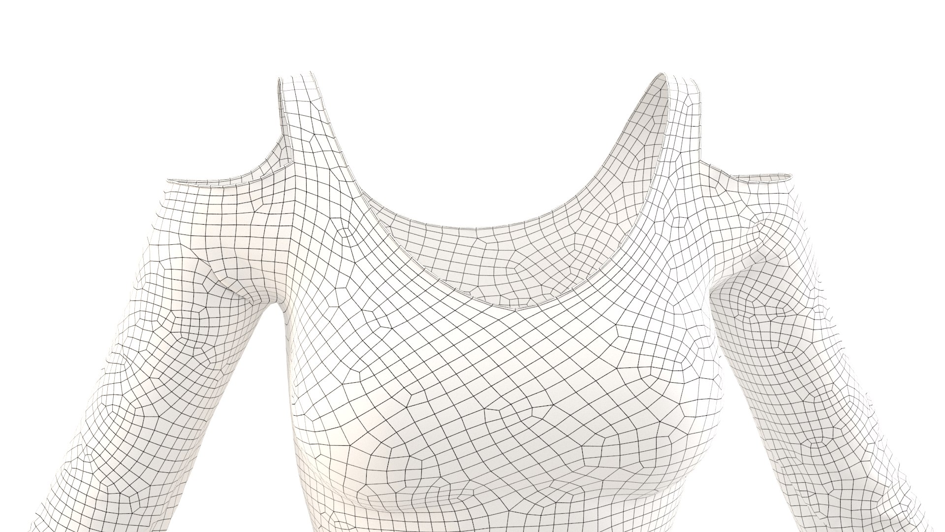 Open Shoulder Model - TurboSquid 1471895