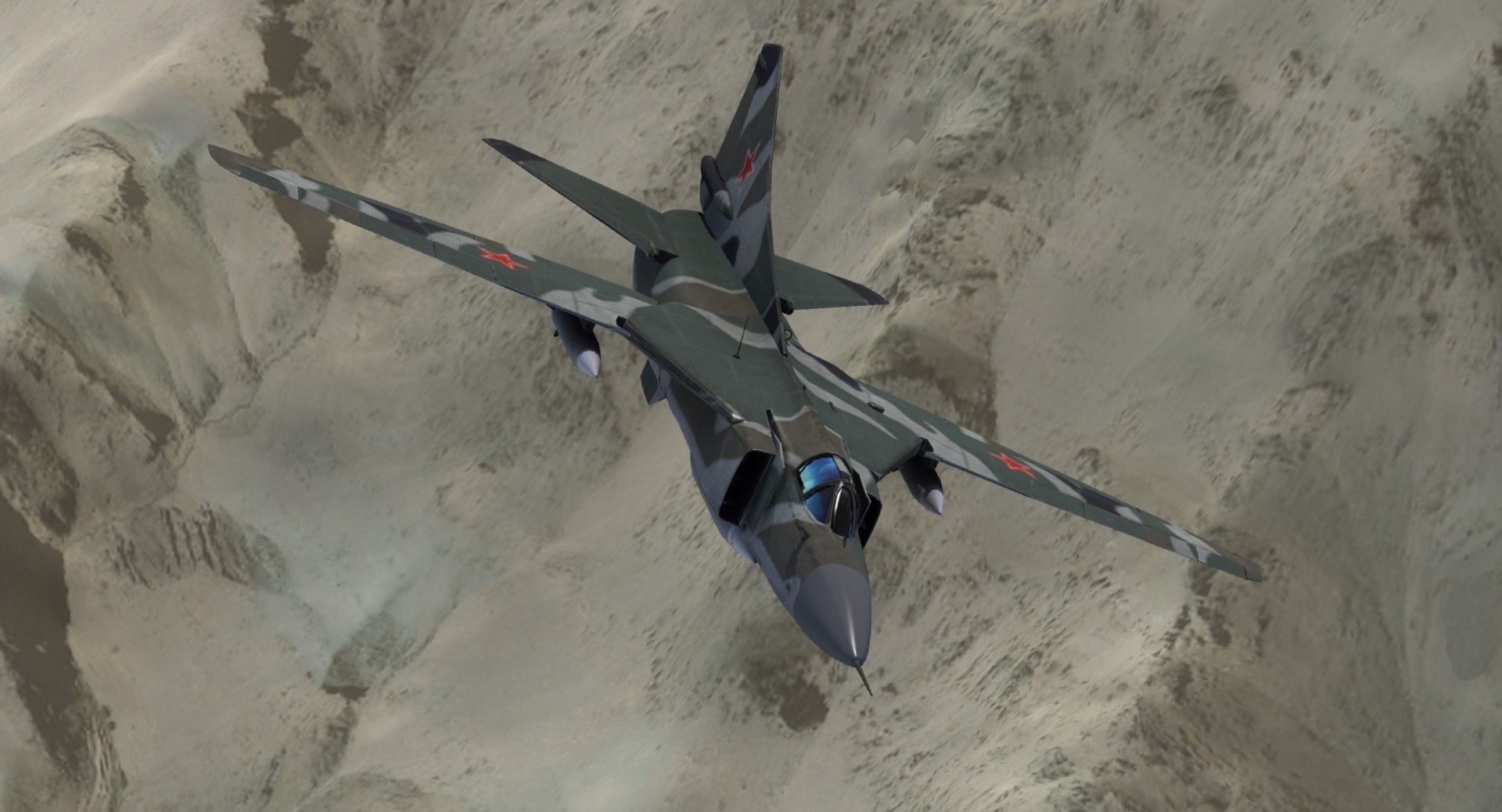 Mig23 Flogger Fighter Obj