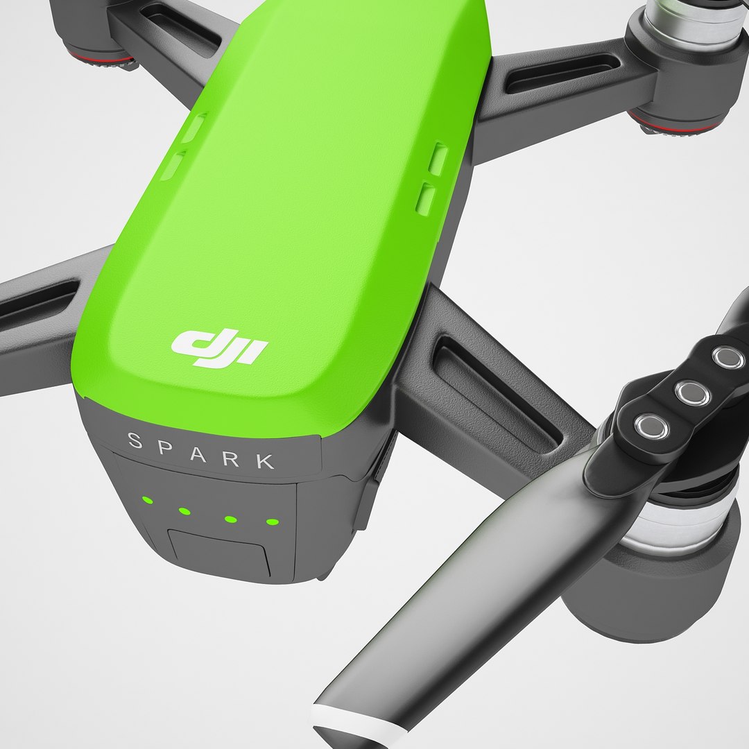 Dji spark 3D model - TurboSquid 1341103