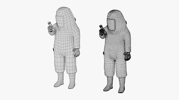 3D protective suit model - TurboSquid 1511128