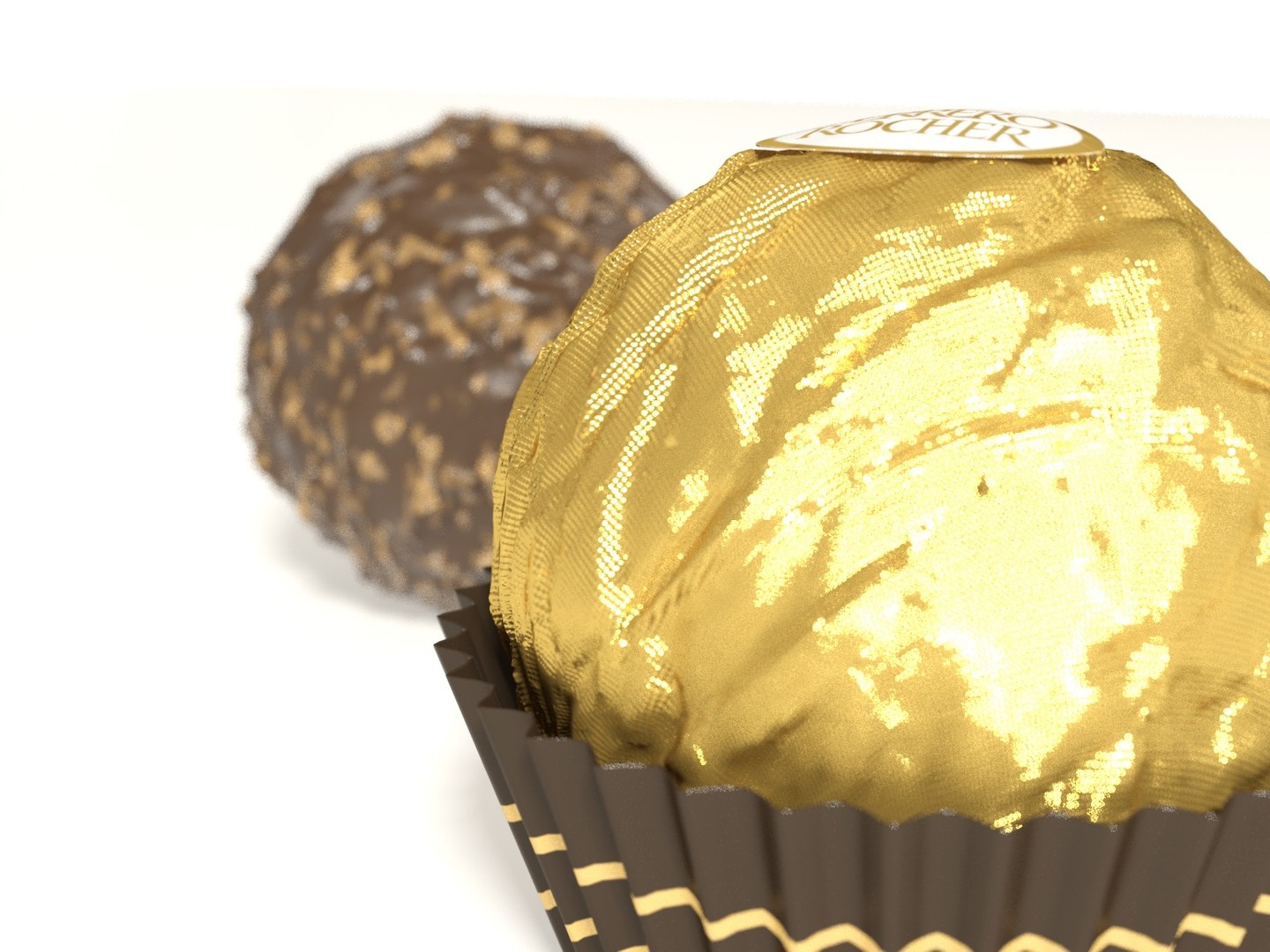 3d Model Of Ferrero Rocher
