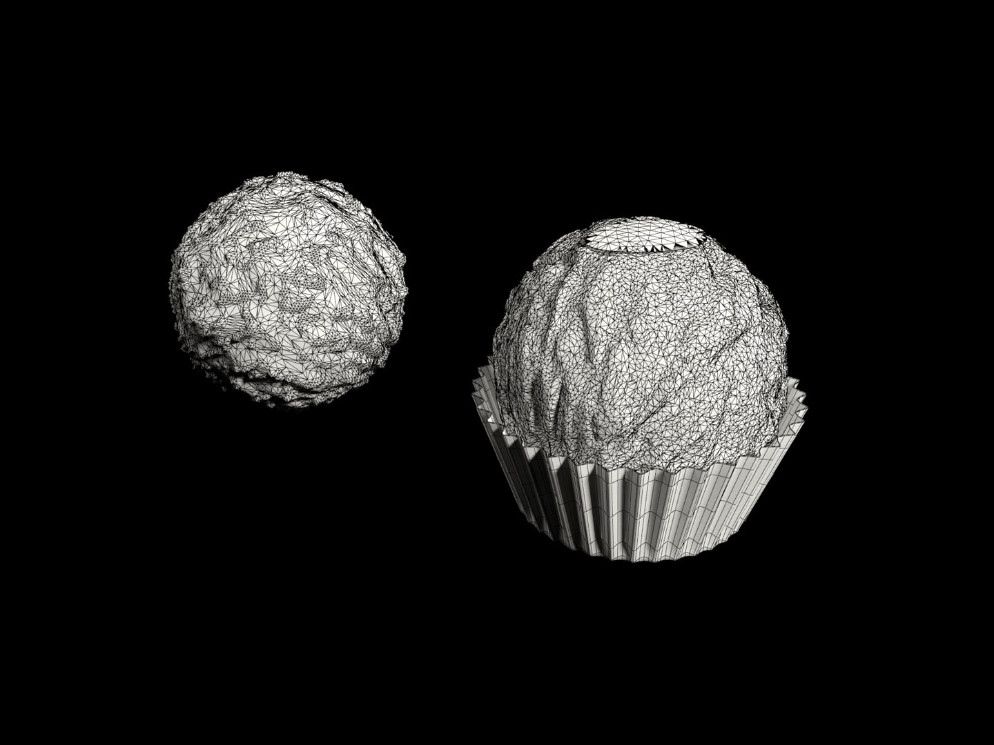 3d Model Of Ferrero Rocher