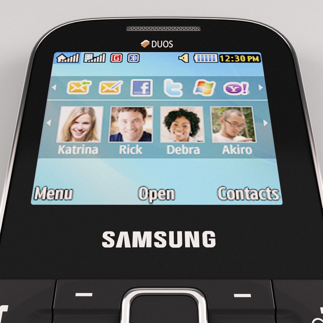 samsung c3222 gray 3d max