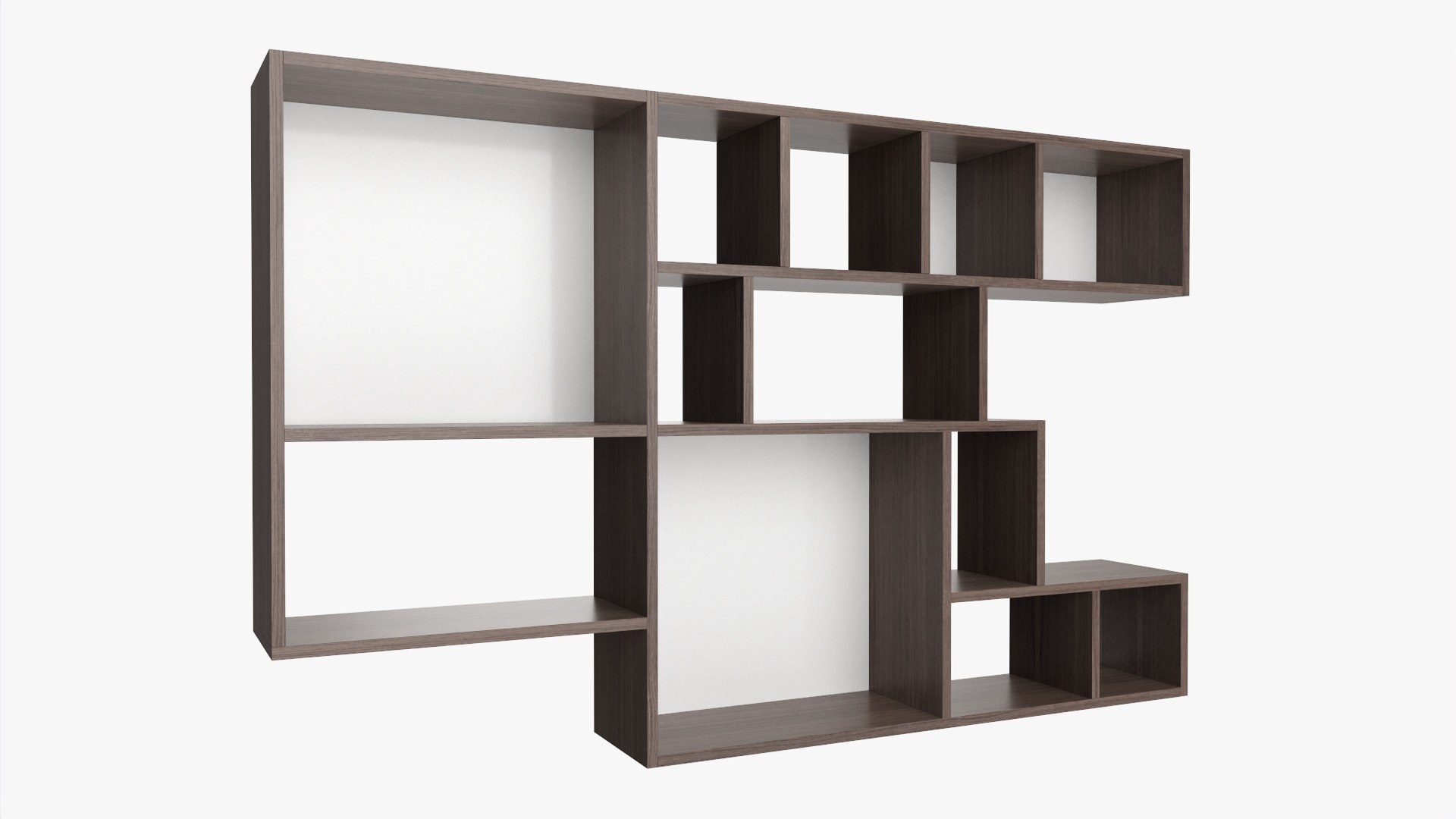 3D Wooden hanging shelf 01 - TurboSquid 1866535