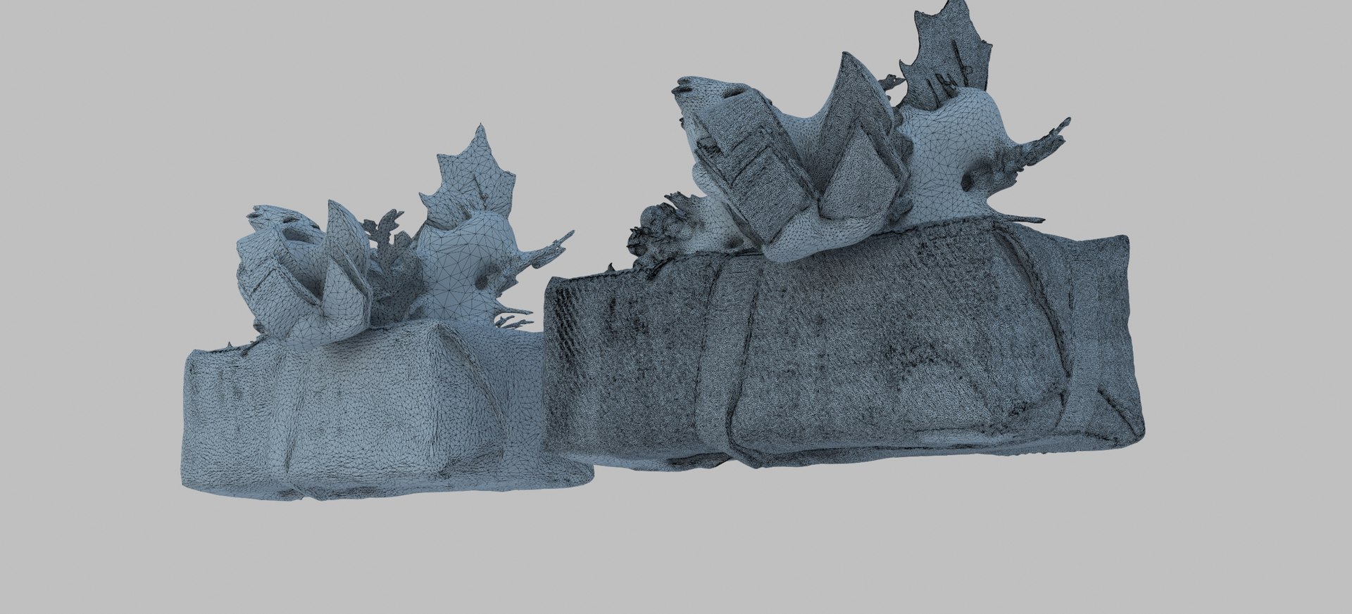 3D CHRISTMAS GIFT BOX 2020 RAW - TurboSquid 1981182