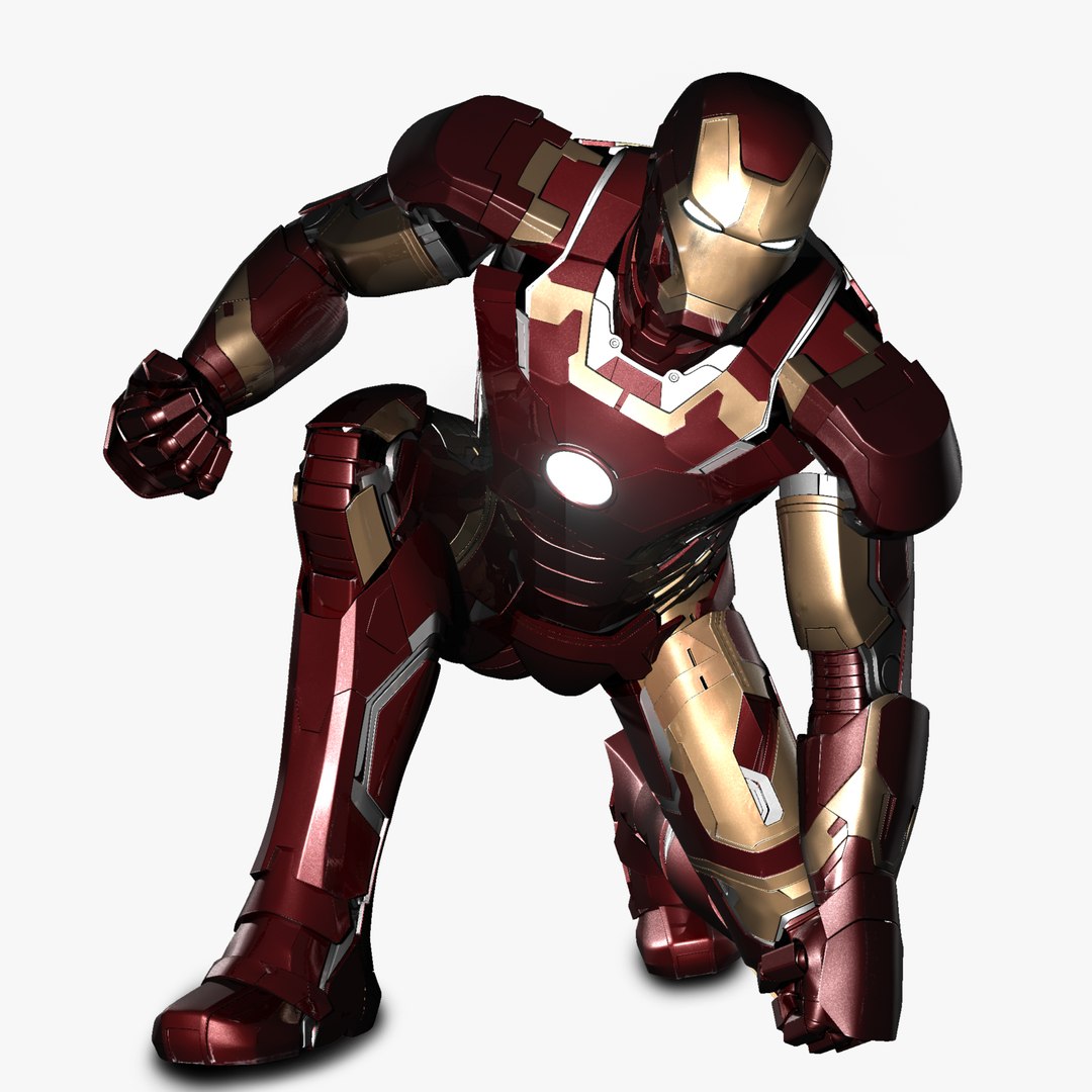 Iron-man Avengers Age Ultron Obj