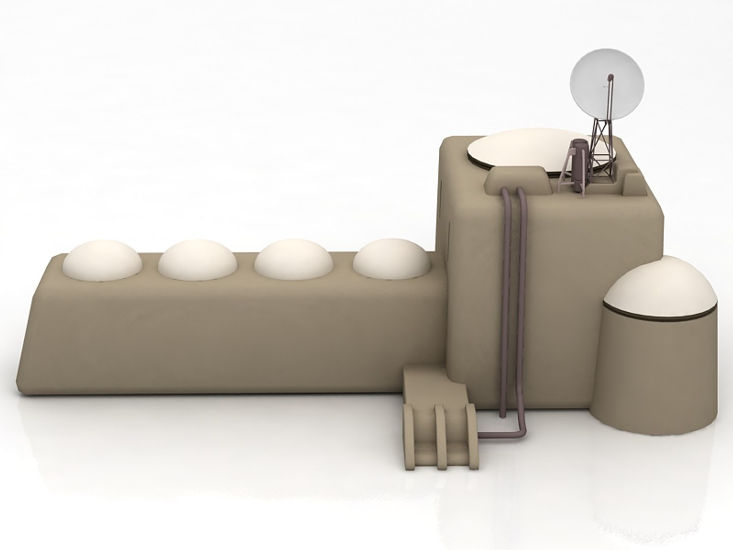 Mos Eisley Architecture Sci-fi Building 3D - TurboSquid 1643095