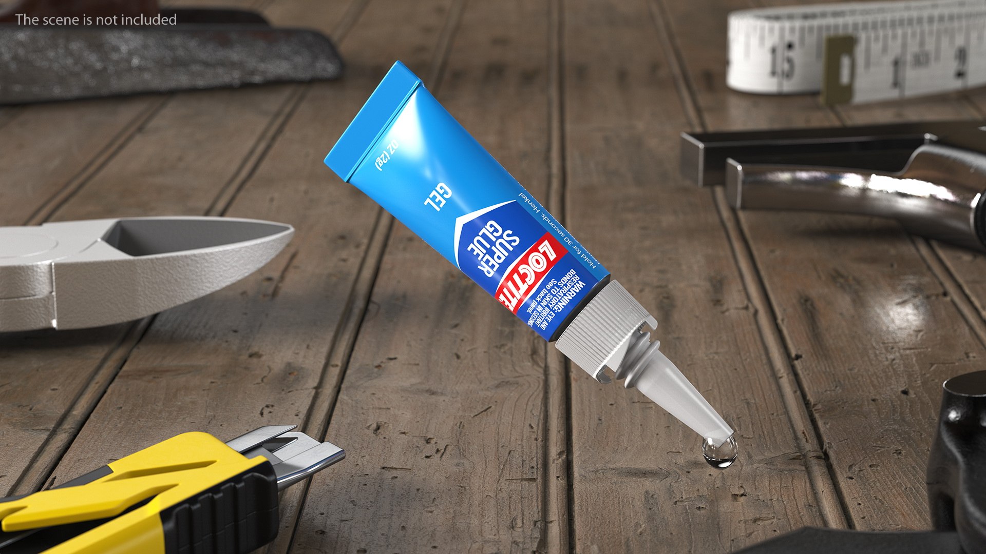 3D Super Glue Drop Model - TurboSquid 1905960