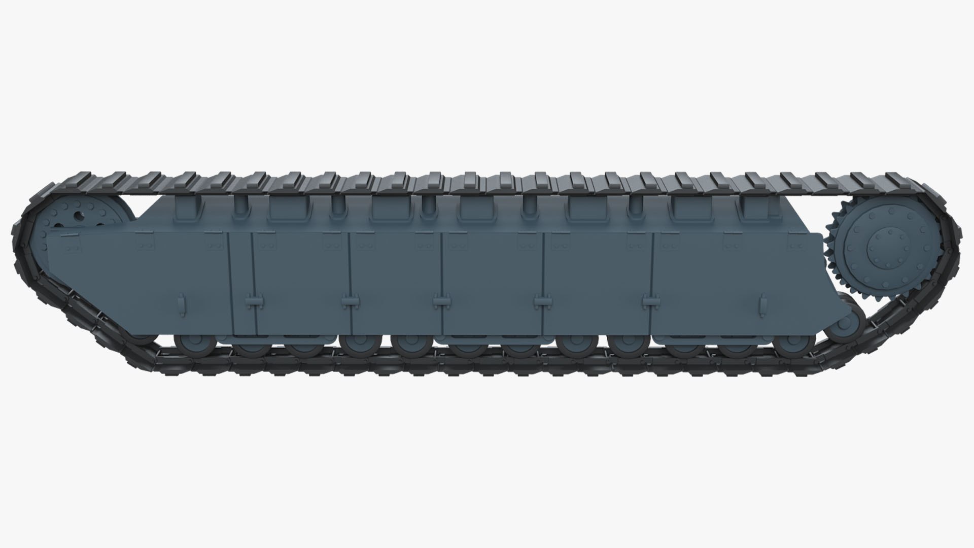 Renault Nc Char D1 3D Model - TurboSquid 1483279