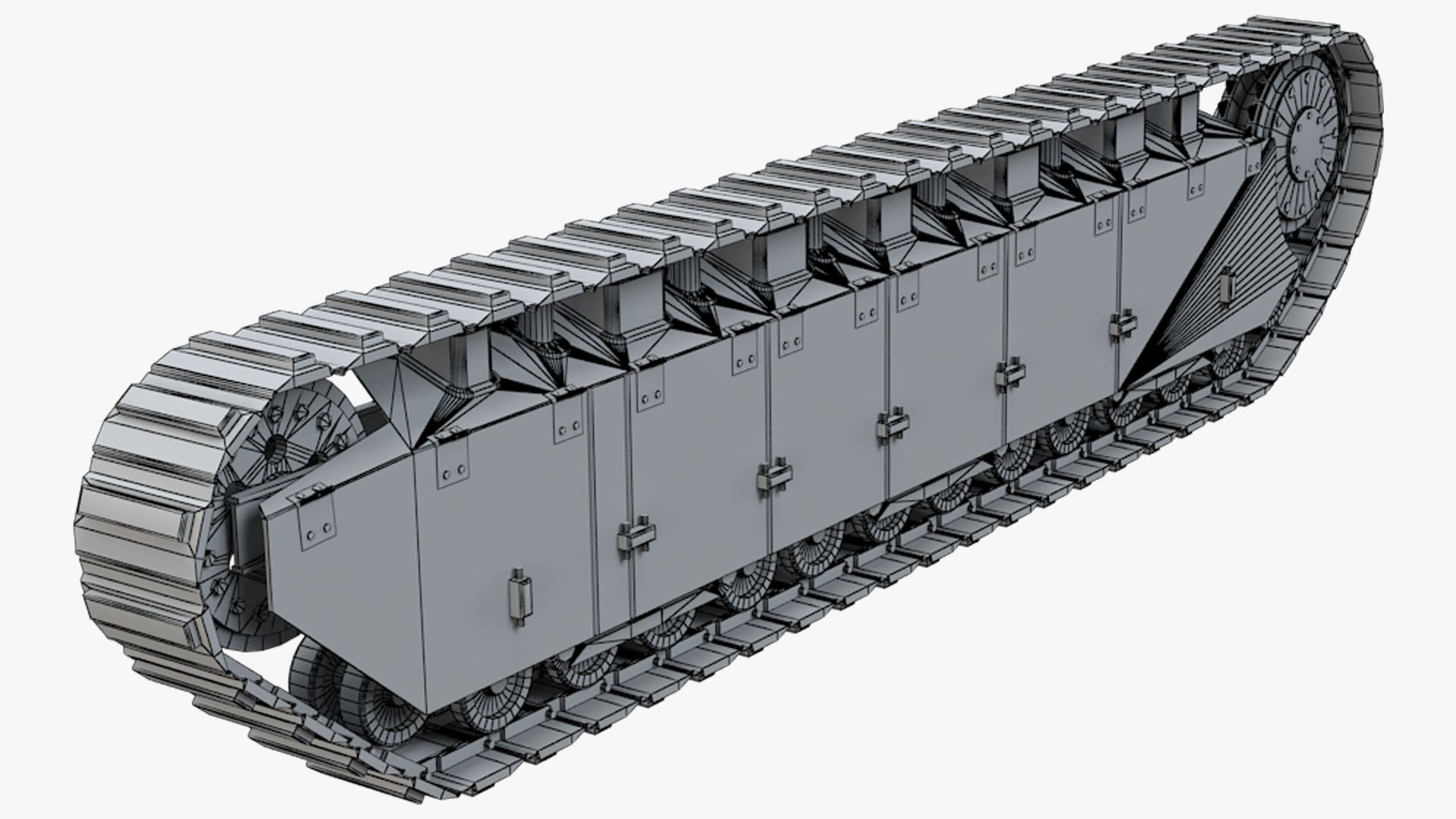 Renault Nc Char D1 3D Model - TurboSquid 1483279