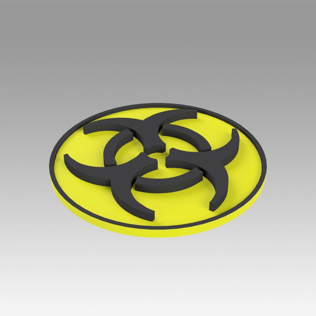 3D Ar Biohazard Hazard - TurboSquid 1558358