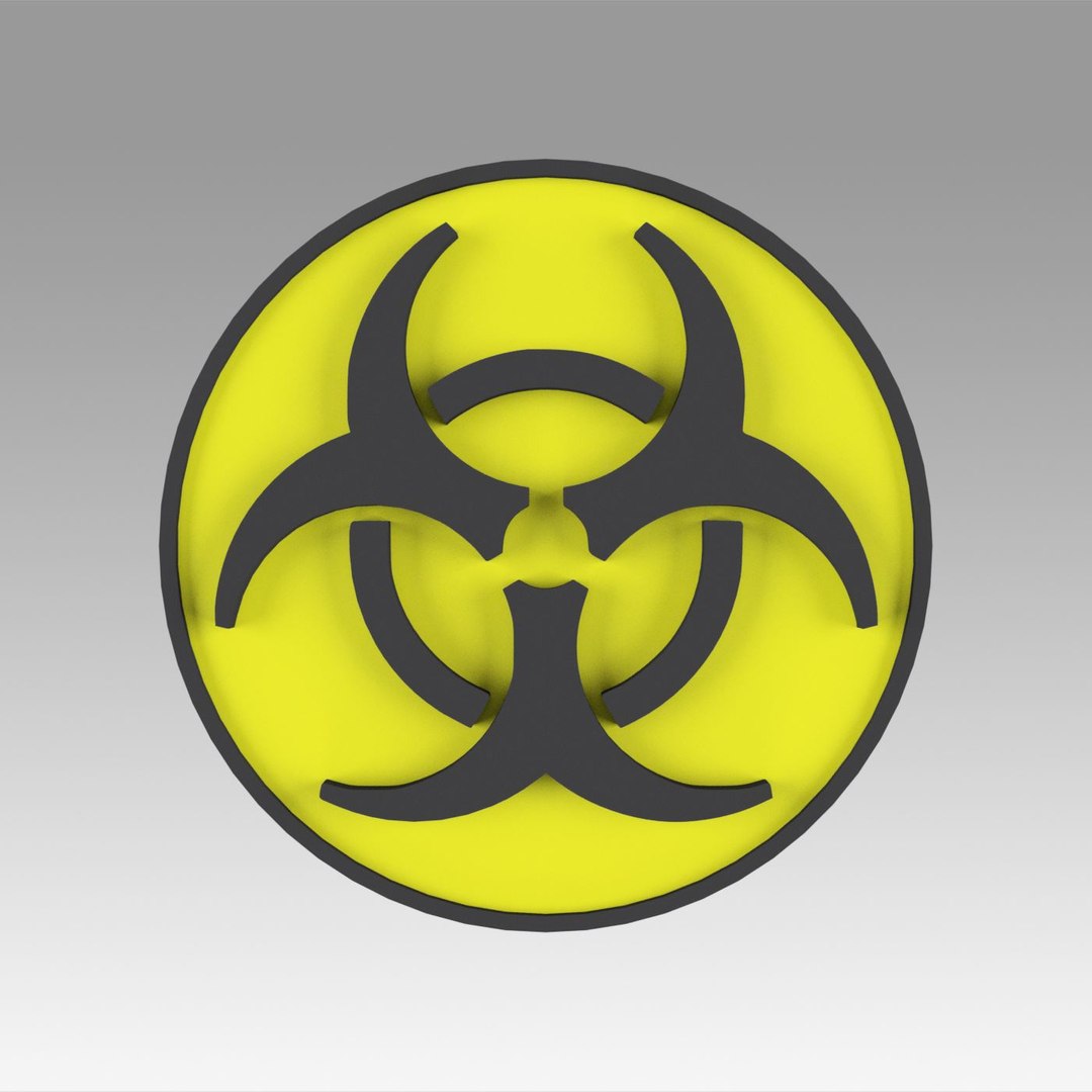 3D Ar Biohazard Hazard - TurboSquid 1558358