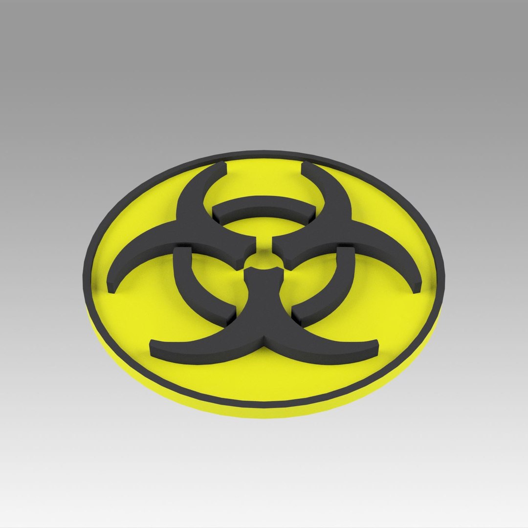 3D Ar Biohazard Hazard - TurboSquid 1558358