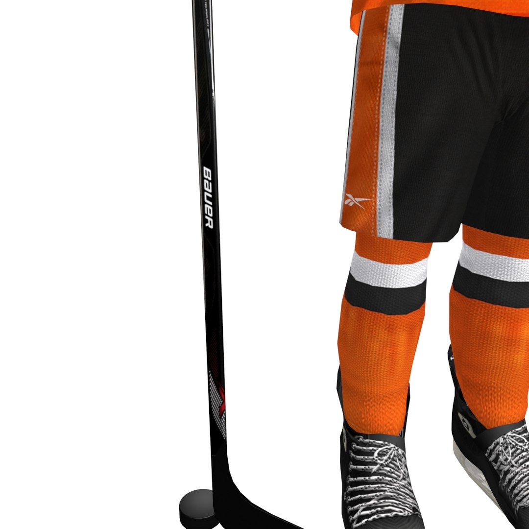 hockey player 3d model