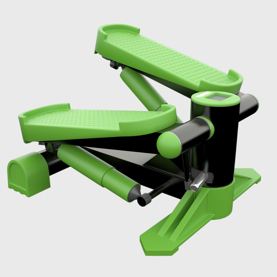 3d Fitness Stepper Model