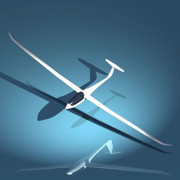 glider nimbus 3d model