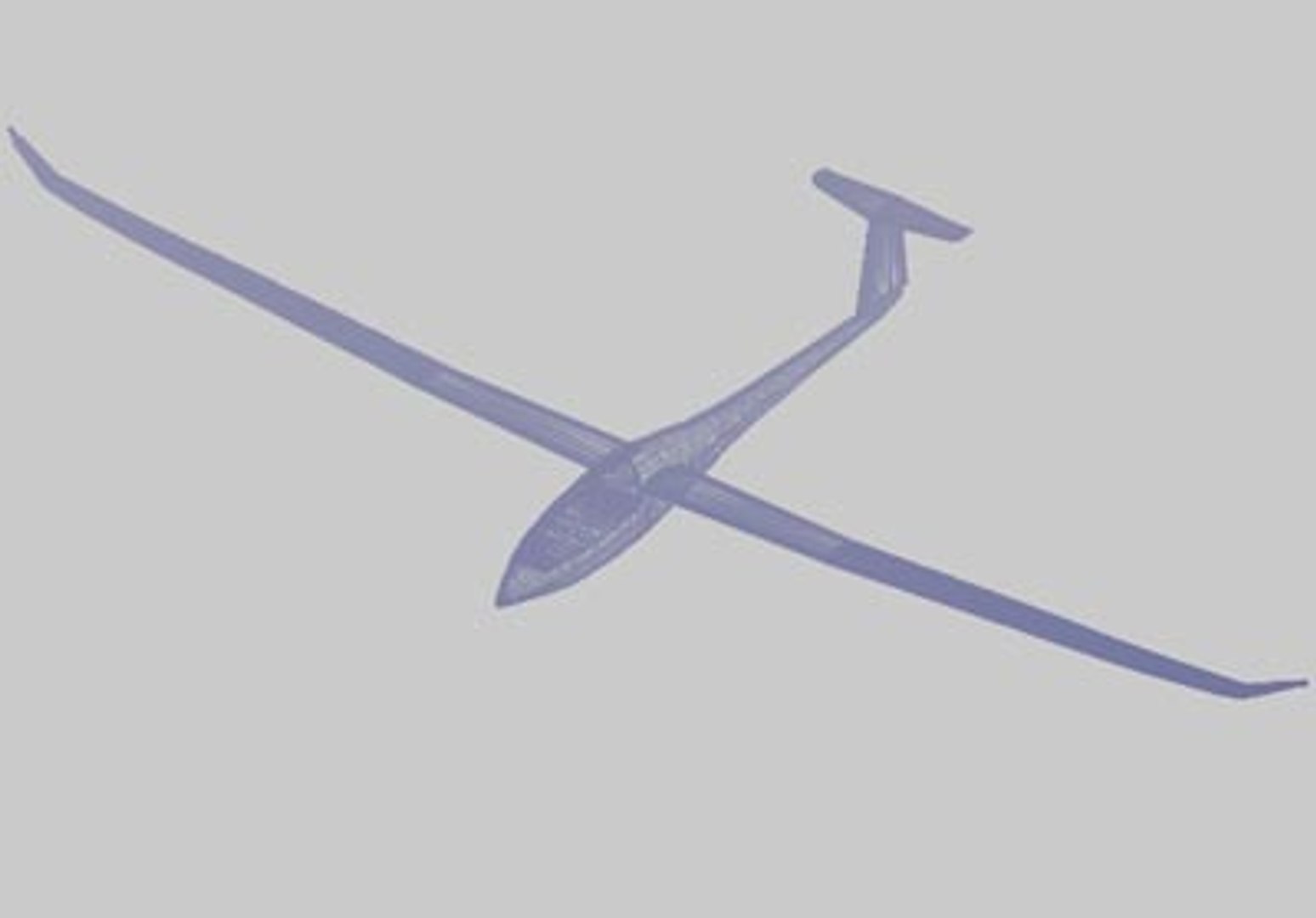 glider nimbus 3d model