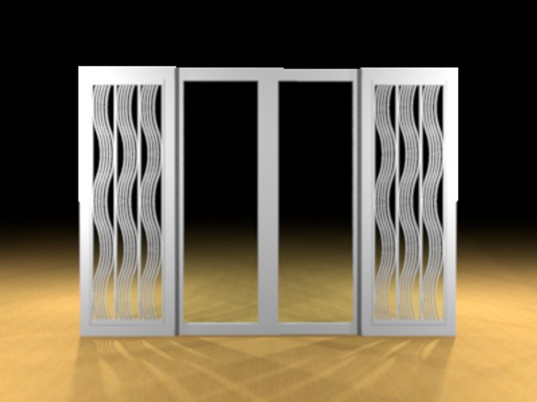 Free 3D windows sliding patterned - TurboSquid 1324079