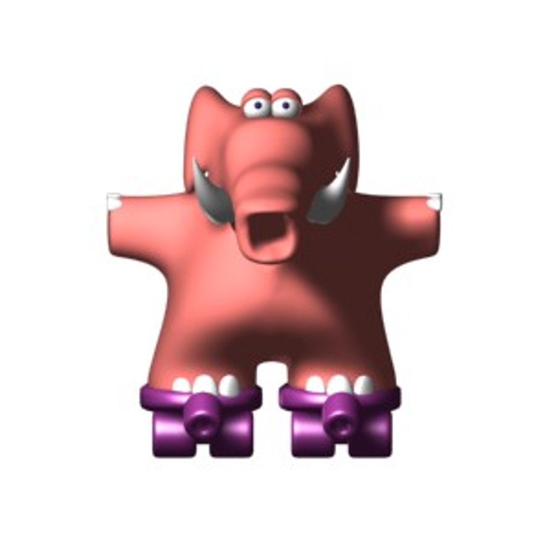 Elephant 3d Model