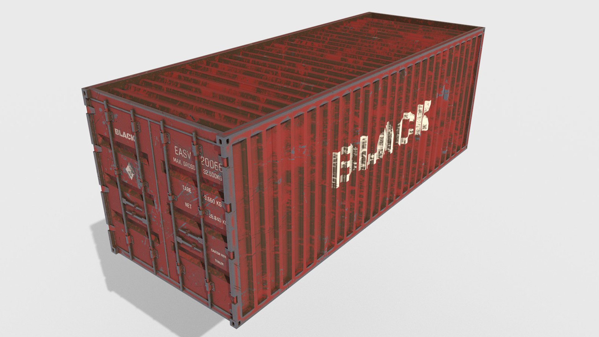 3D Container Model - TurboSquid 2174443