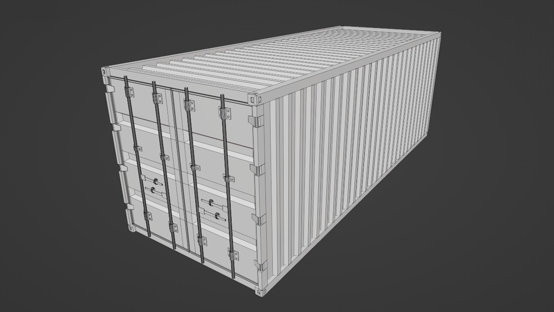 3D Container Model - TurboSquid 2174443