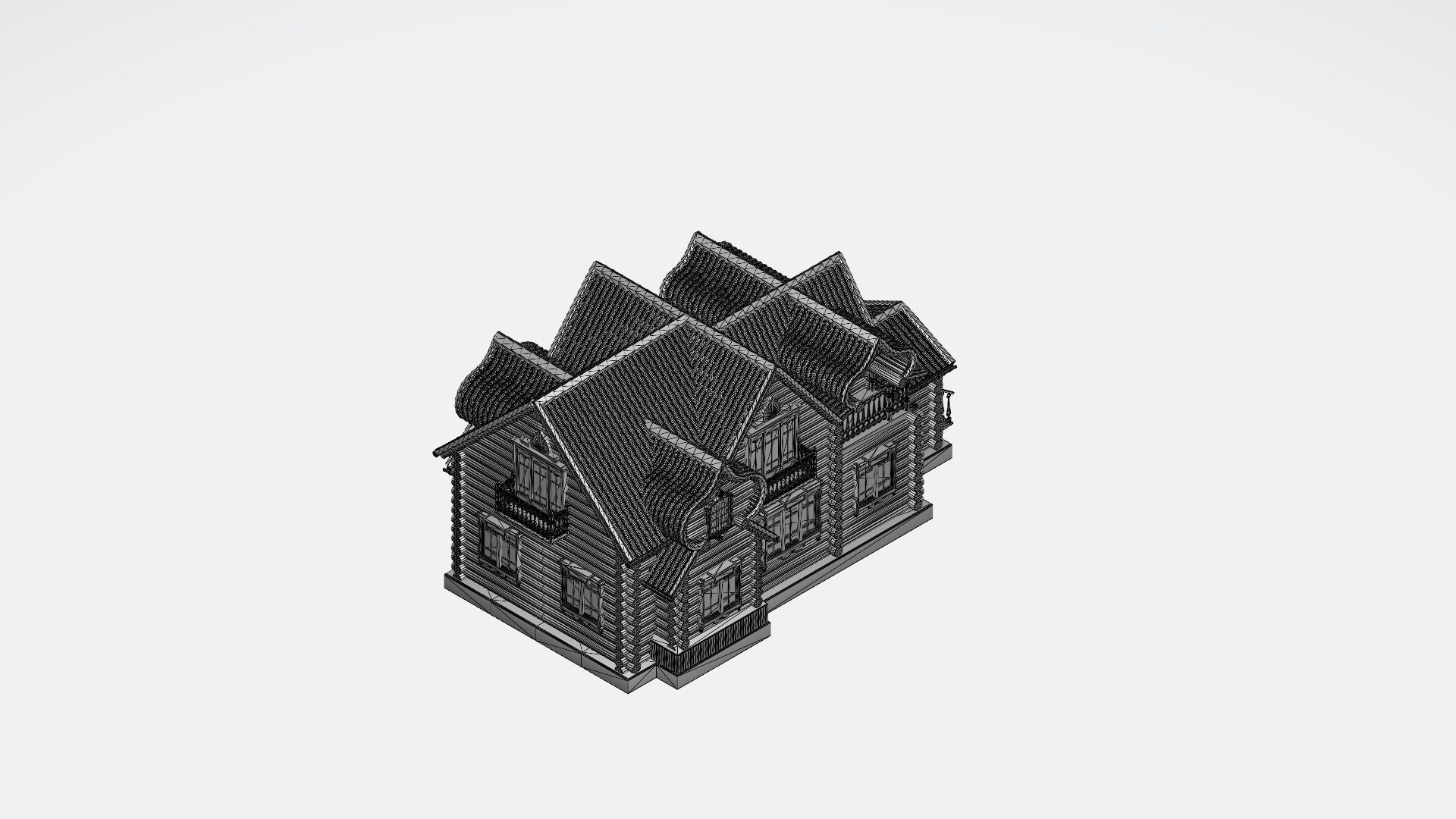 3D House Russian Model - TurboSquid 1666025