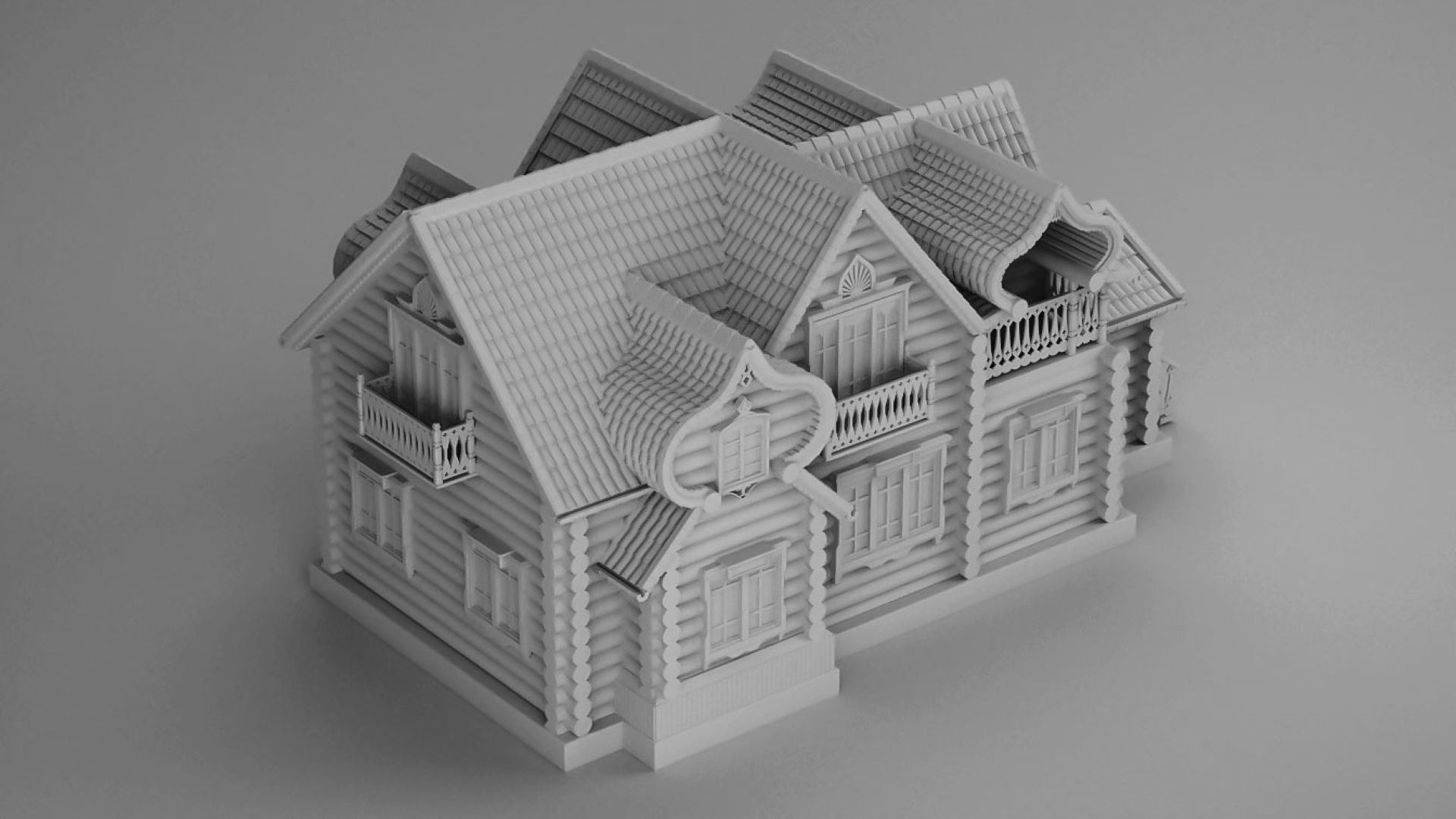 3D House Russian Model - TurboSquid 1666025