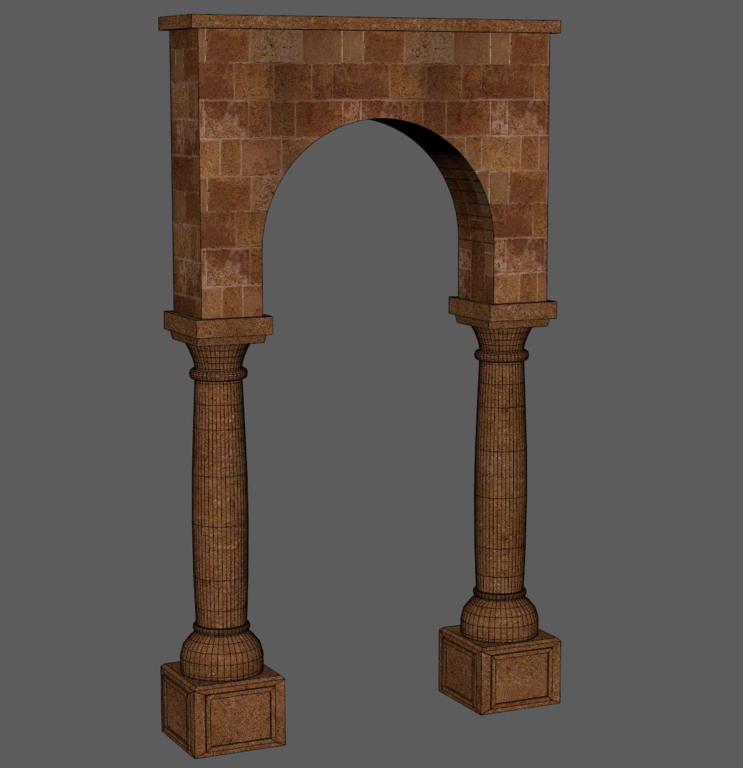 Classic Arch 3D Model - TurboSquid 1396689